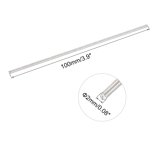 Uxcell Titanium Round Rod, Half-Hard TC4 Titanium Alloy, Round Bar Rod ...