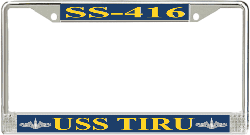 USS Tiru SS-416 License Plate Frame - Walmart.com
