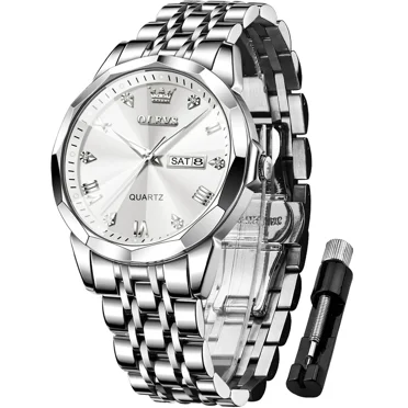 Free Shipping! OLEVS Watch for Men Automatic Skeleton Tourbillon ...