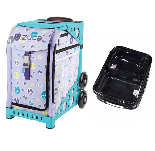 Zuca Sport Bag - Peace with Gift One Large and Two Mini Utility Pouches ...