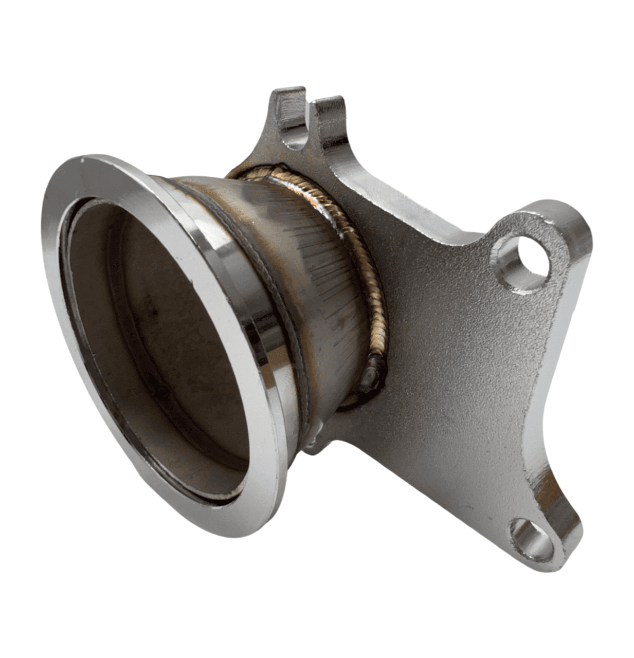 Fit T3 T4 Turbo Exhaust Down Pipe 5 Bolt Flange to 3 Inch 76mm V-Band ...