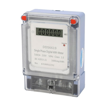 LCD Electricity Monitor,Home Energy Meter LCD LCD Display Energy Meter ...