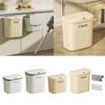 8.5/12L Wall Mounted Kitchen Trash Can Large Capacity Kitchen Garbage ...