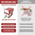 Dissolvable Food Labels Blank White, Canning, Freezer and More ...