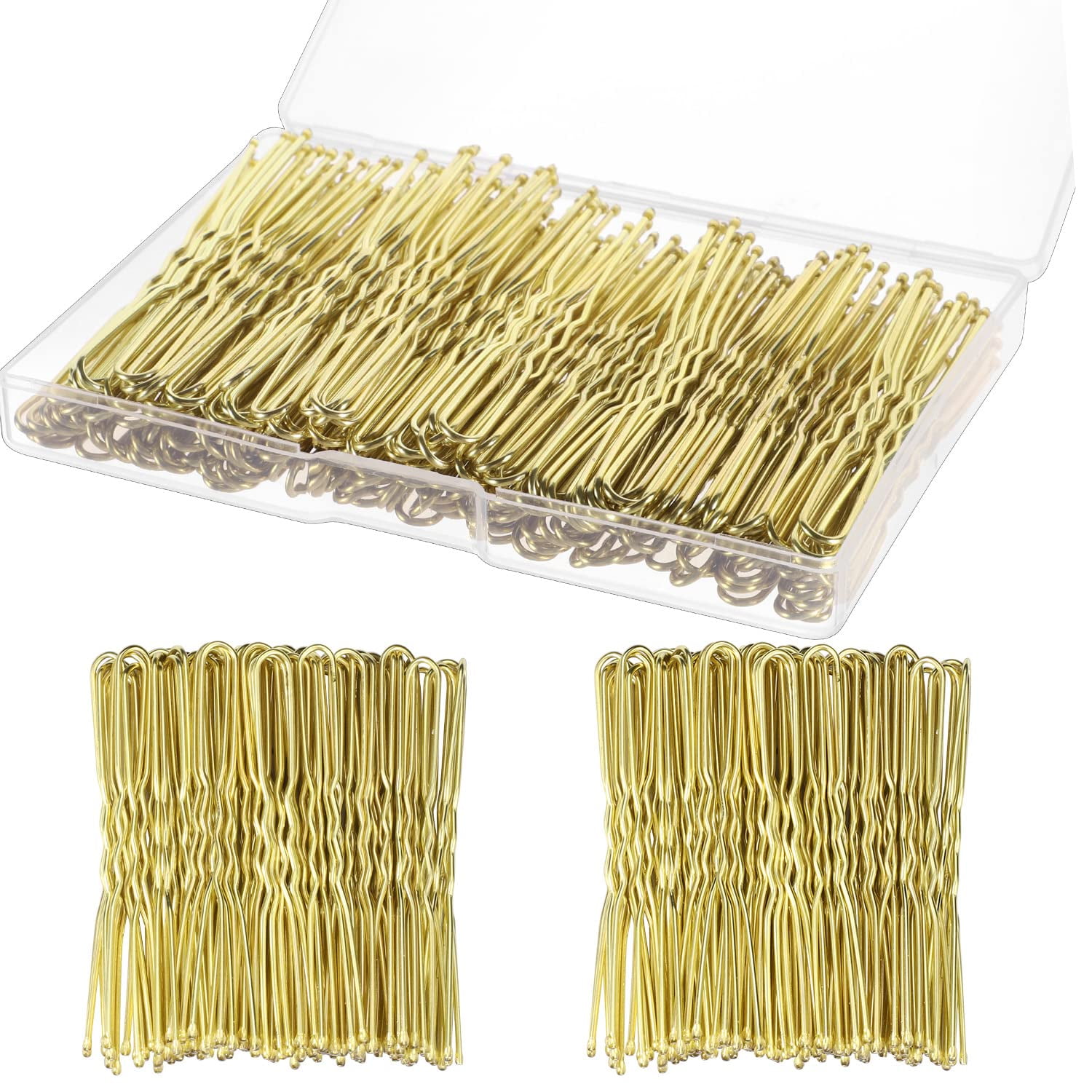 U Shaped Hair Pins,200Pcs 2.4Inches Hair Pins for Buns Hair Bun Pins ...