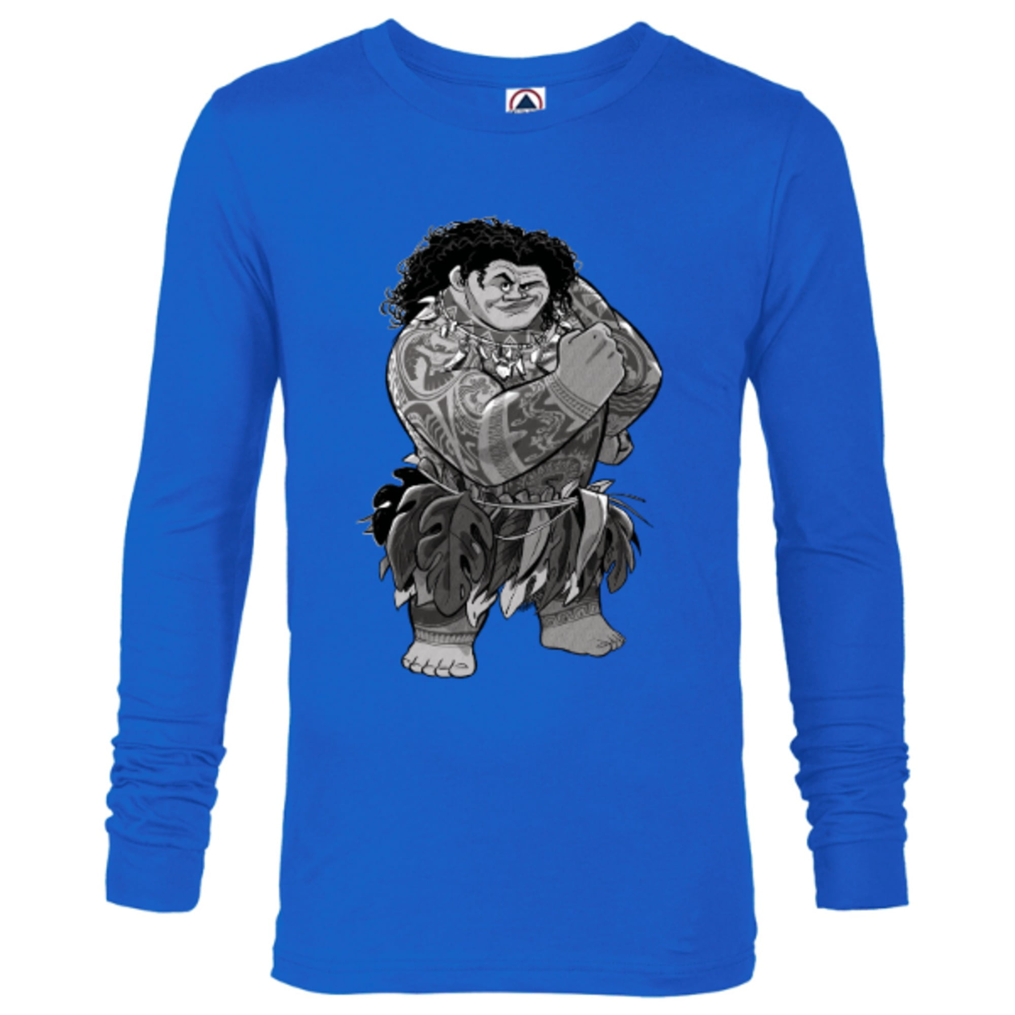 Disney Moana Maui - Long Sleeve T-Shirt for Men - Customized-Royal ...