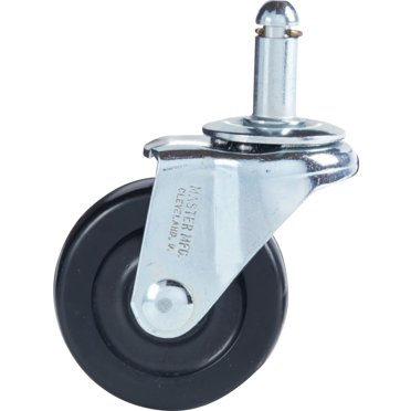 Master Caster Safety Casters, Standard Neck, Nylon, B Stem, 110 lbs ...
