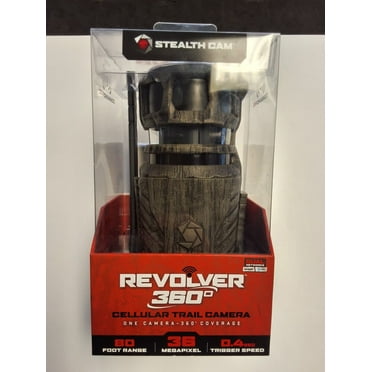 Stealth Cam Revolver 360-Degree Cellular Trail Game Camera, 36MP ...