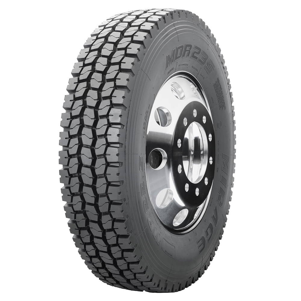 Click here for Mirage Mdr235 11r22.5 Lrh Drive Tire prices