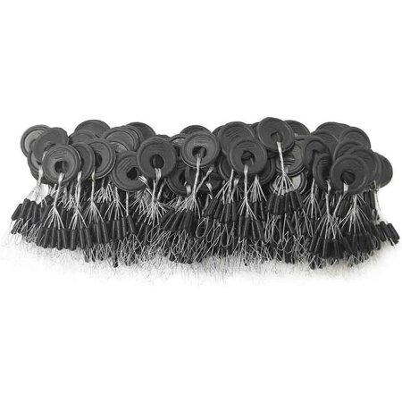 Fishing Rubber Stopper Bobber Beads Stopper 6 In 1 Sinker Line Stops ...