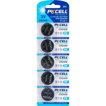 PKCELL CR1025 3V Lithium Coin Battery 10 Pack - Walmart.com