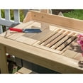 Lehman's Outdoor Gardening Potting Table Workstation, Cypress Wood with ...