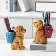 AOOOWER Cute Dog Pen Holder for Desk Unique Pencil Holder Cup Funny ...