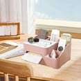 JMKQLZ Multifunction Tissue Box Stationery Napkin Remote Control Holder ...