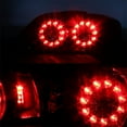 AKKON - For 2004-2008 Mazda RX-8 RX8 SE3P Black Bezel Dual LED Round ...