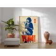Affixzi Japanese Retro Ramen Art Print - Vintage Manga Style Noodle ...