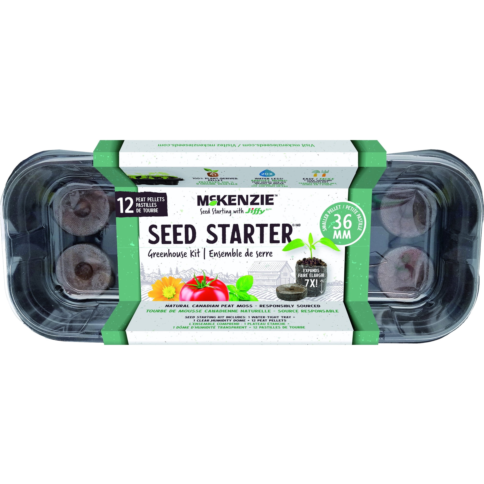 Click here for Mckenzie With Jiffy Windowsill Seed Starter Greenh... prices