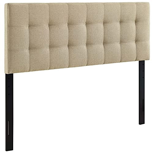 Click here for Modway Lily Tufted Linen Fabric Upholstered Queen... prices