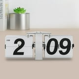 Miumaeov Retro Flip Desk Shelf Clock Flipping Out Classic Digital Clock ...