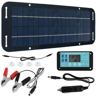 Portable Solar Generator USB Charger 6V 9W Solar Panel Power Storage ...