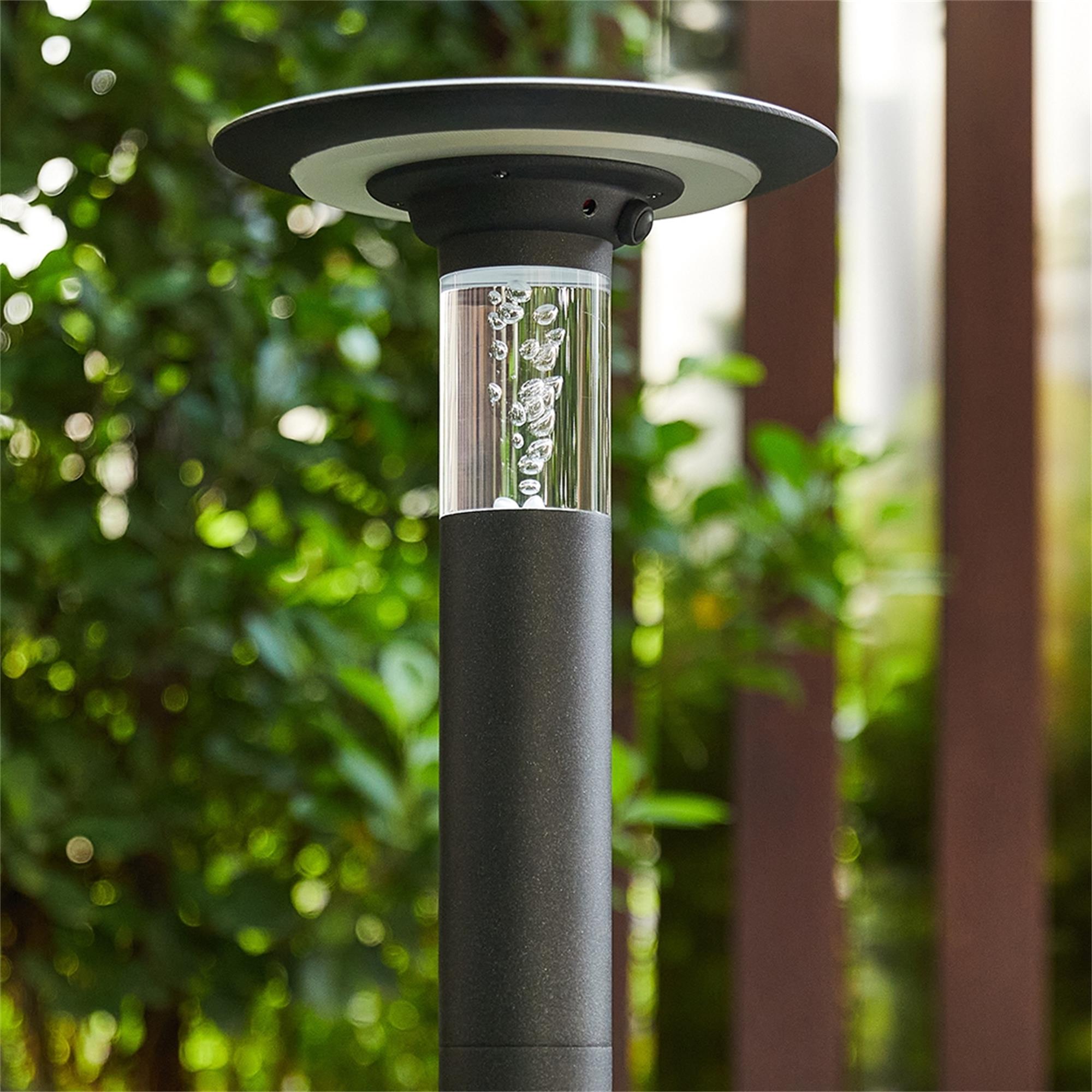Canddidliike Outdoor Solar Lamp Post Lights, Solar Powered Vintage ...