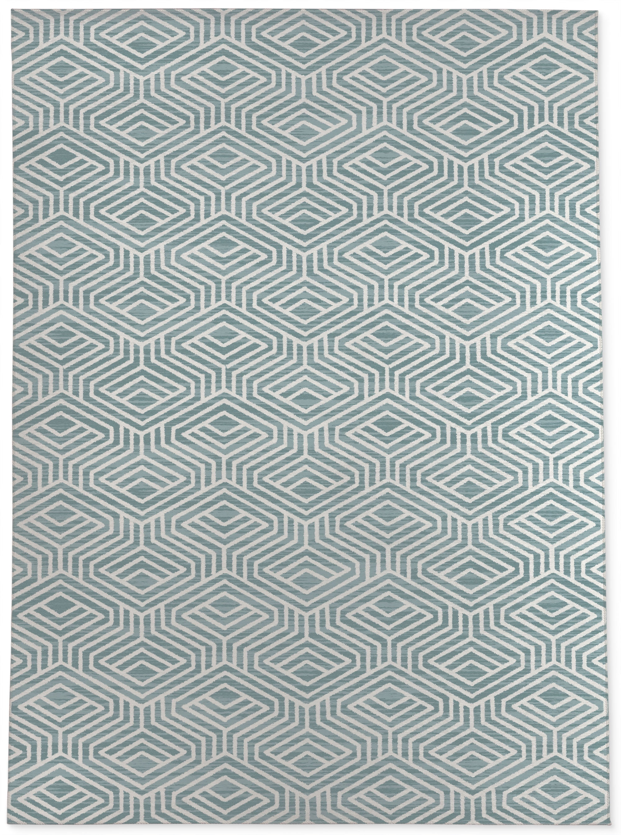 ELIZABETH TEAL Outdoor Rug By Kavka Designs - Walmart.com