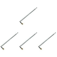 Scanner Radio Receiver BNC Glass Mount Wire Antenna with 2 Suction Cups ...