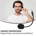 Necvior Detachable Microphones Mic for Gaming Headsets Noise Cancelling ...