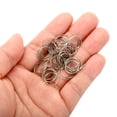 Uxcell 12mm/0.5" OD Chandelier Split Rings Split Circular Ring Clips ...