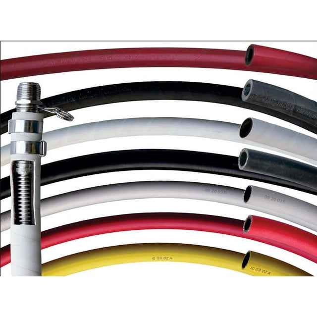 SuperKlean MBW-100-3/4 3/4" x 100' white Microban hose, EPDM tube ...