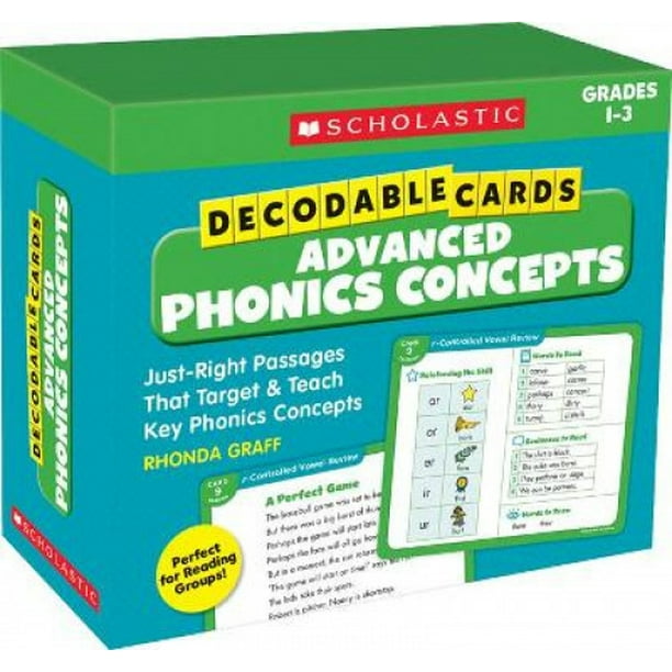 Decodable Cards: Advanced Phonics Concepts: Just-Right Passages That ...