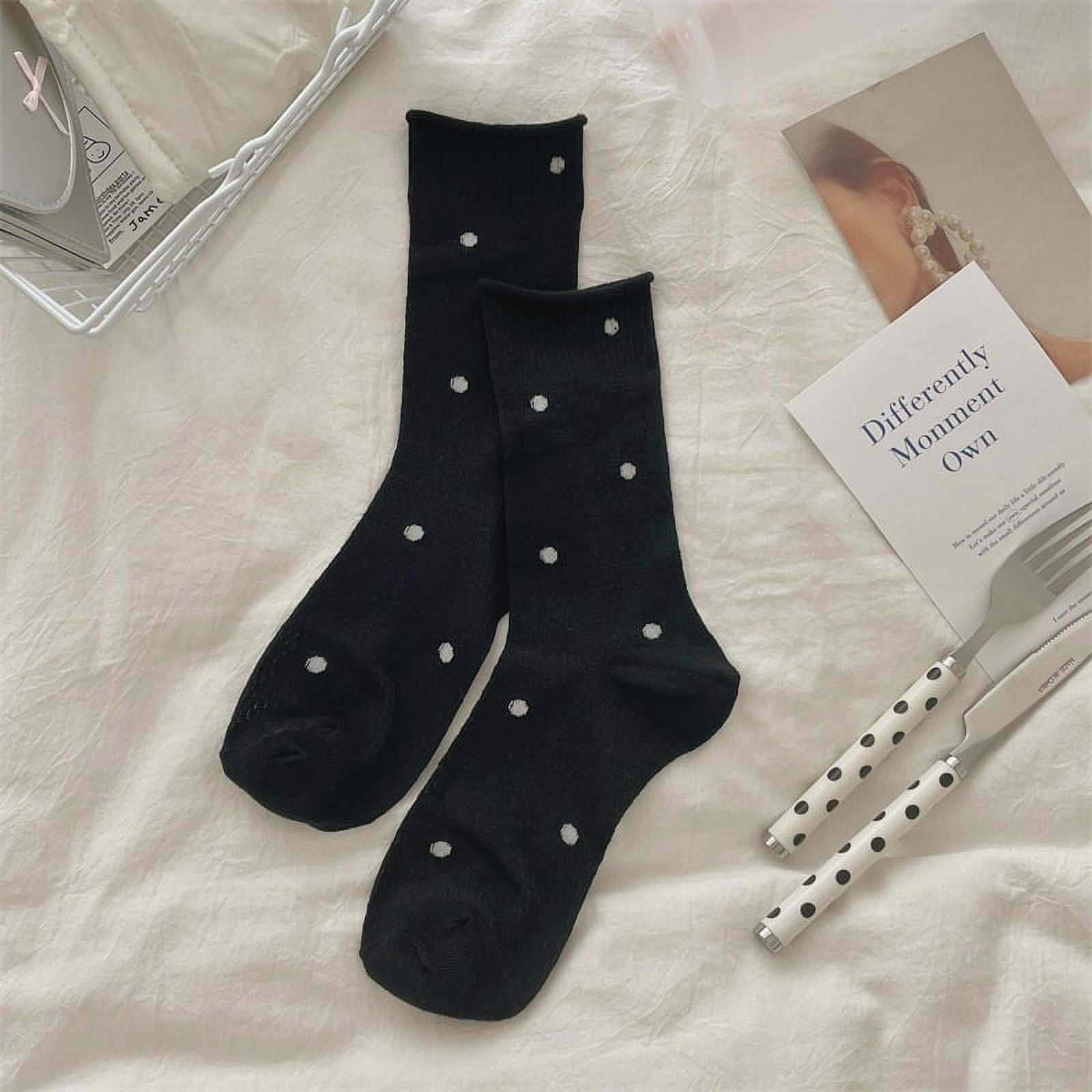 Click here for Zhuge 6 Pairs Of Womens Cotton Crew Socks  Thin So... prices