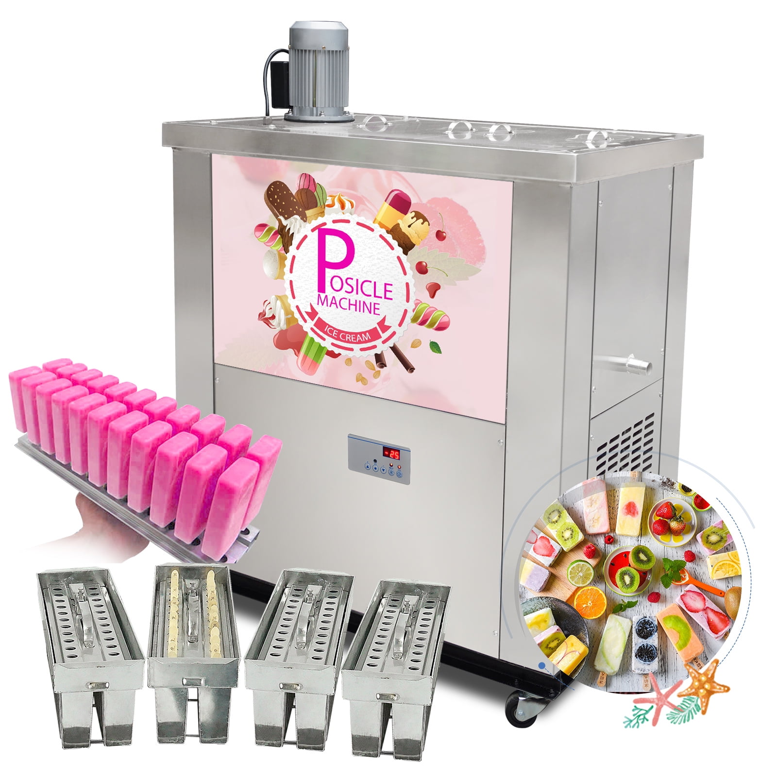 Kolice Commercial Popsicle Ice Cream Machine, Popsicles Machine, Ice ...