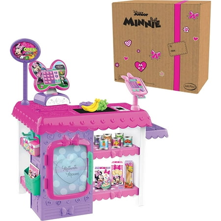 Disney Junior Minnie Mouse Marvelous Market, Pretend Play Cash Register ...