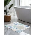 Coastal Blue Crab Soft Diatomaceous Earth Mat, Summer Starfish Shell ...