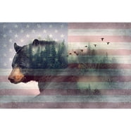 35.5" X 44" Panel Tiger Panel Wildcat Wildlife Jungle Animals ...