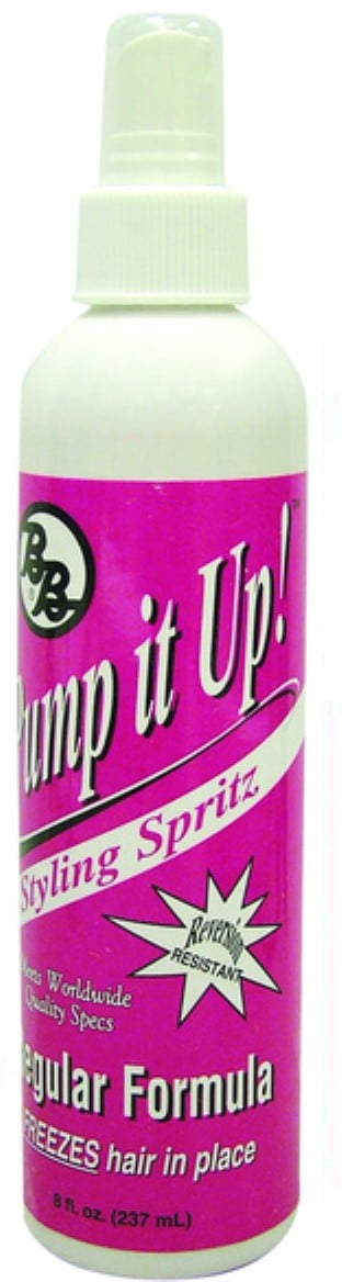 Bronner Brothers Pump It Up Spritz Regular Hold, 8 oz (Pack of 6 ...