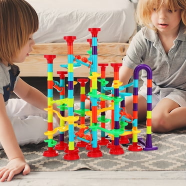 VTech Marble Rush Ultimate Set, 145-Piece Marble Run Building Set with ...