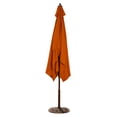 Island Umbrella Adriatic 6.5-ft x 10-ft Rectangular Market Umbrella in ...