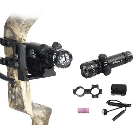 Bow Arrow Sight Aluminum Alloy Infrared Green Light Composite Reverse ...