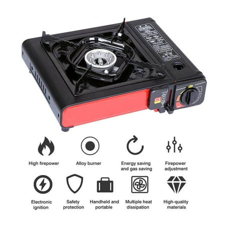 justharion Portable Butane Gas Stove Automatic Ignition Camping Butane ...