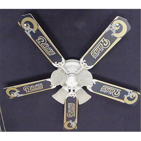 Ceiling Fan Designers 52FAN-NFL-STL NFL St. Louis Rams Football Ceiling ...