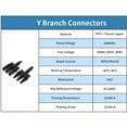 GJX High Security Solar Panel Connectors, Branch Connector for Quick ...