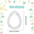 Easter Egg Wreath Form Frame DIY Craft Project Holiday Home Wall ...