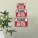 Classic Framed Plus Please Put Tools Back In The Right Place Wall or ...