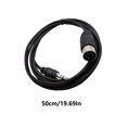 3.5mm to DIN7Cable DIN7P Male to 3.5mm Male Cable for High fidelitys Sound Transmission for DIN7 ...