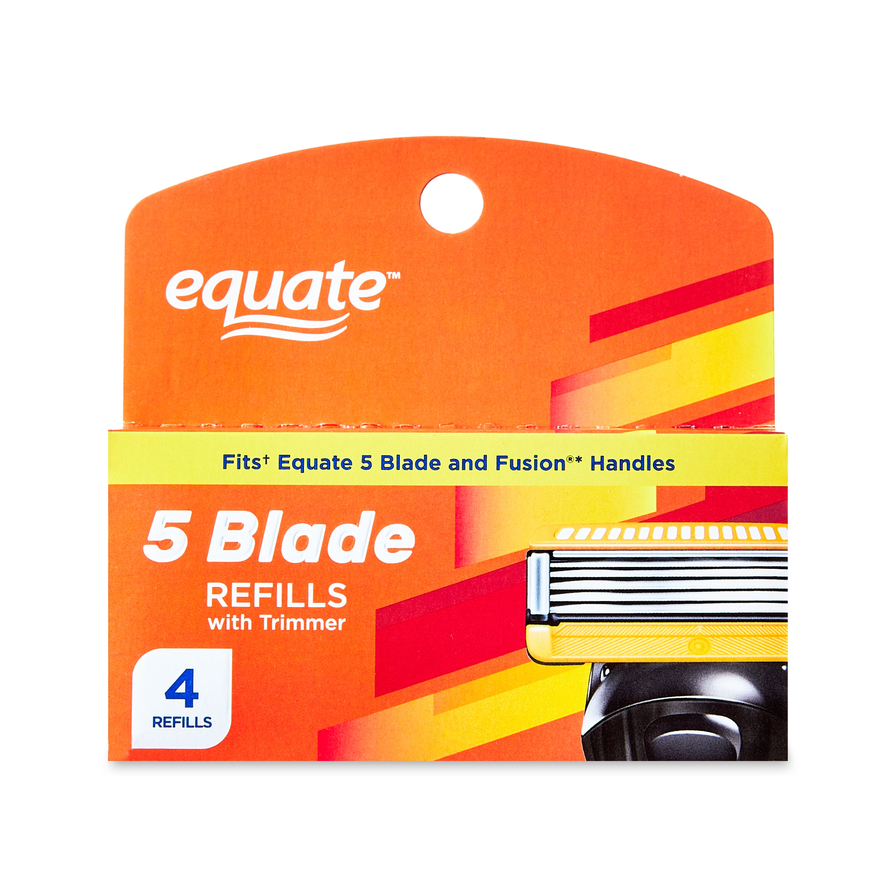 Equate 5 Blade Refills with Trimmer, 4 Count - Walmart.com
