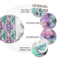 54x78 Inch Shower Curtain Decorative Spring Floral Bathtub Bath ...
