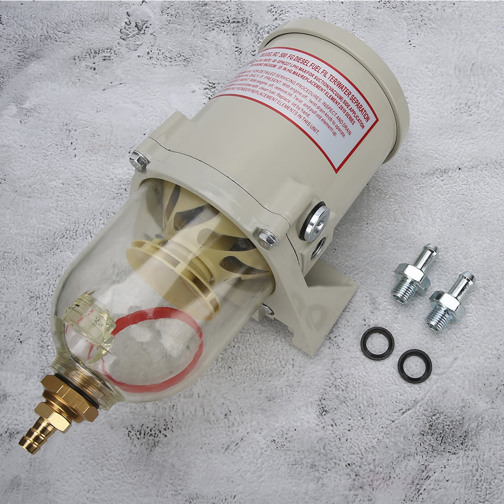 Filtro de combustible, separador de agua diésel para motor de automóvil ...