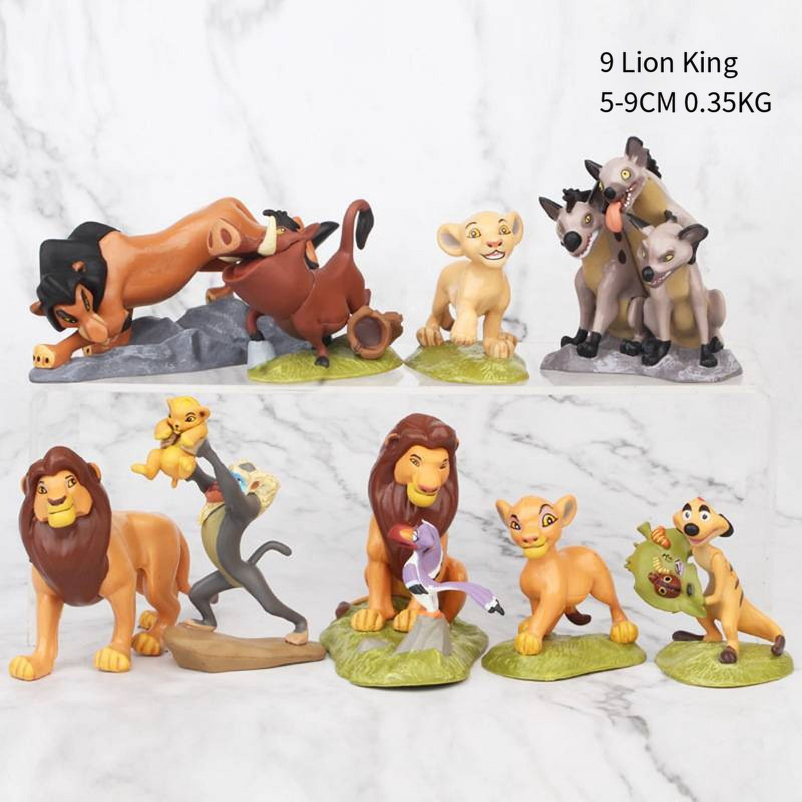 Disney-figuras clásicas del Rey León para niños, muñecos de PVC de ...